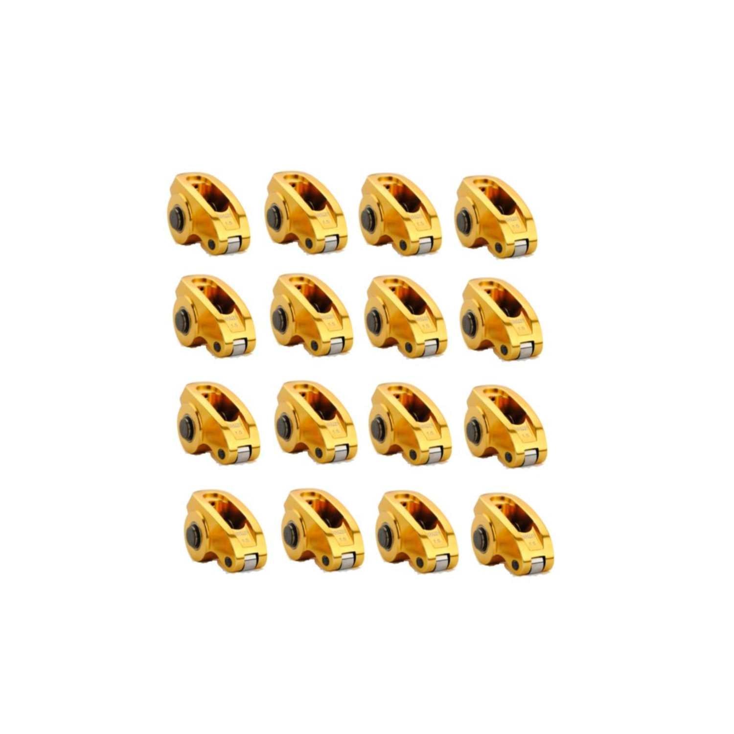 Ultra-Gold ARC Rocker Set w/ 1.5 Ratio for Chevrolet Small Block w/ 3 ...