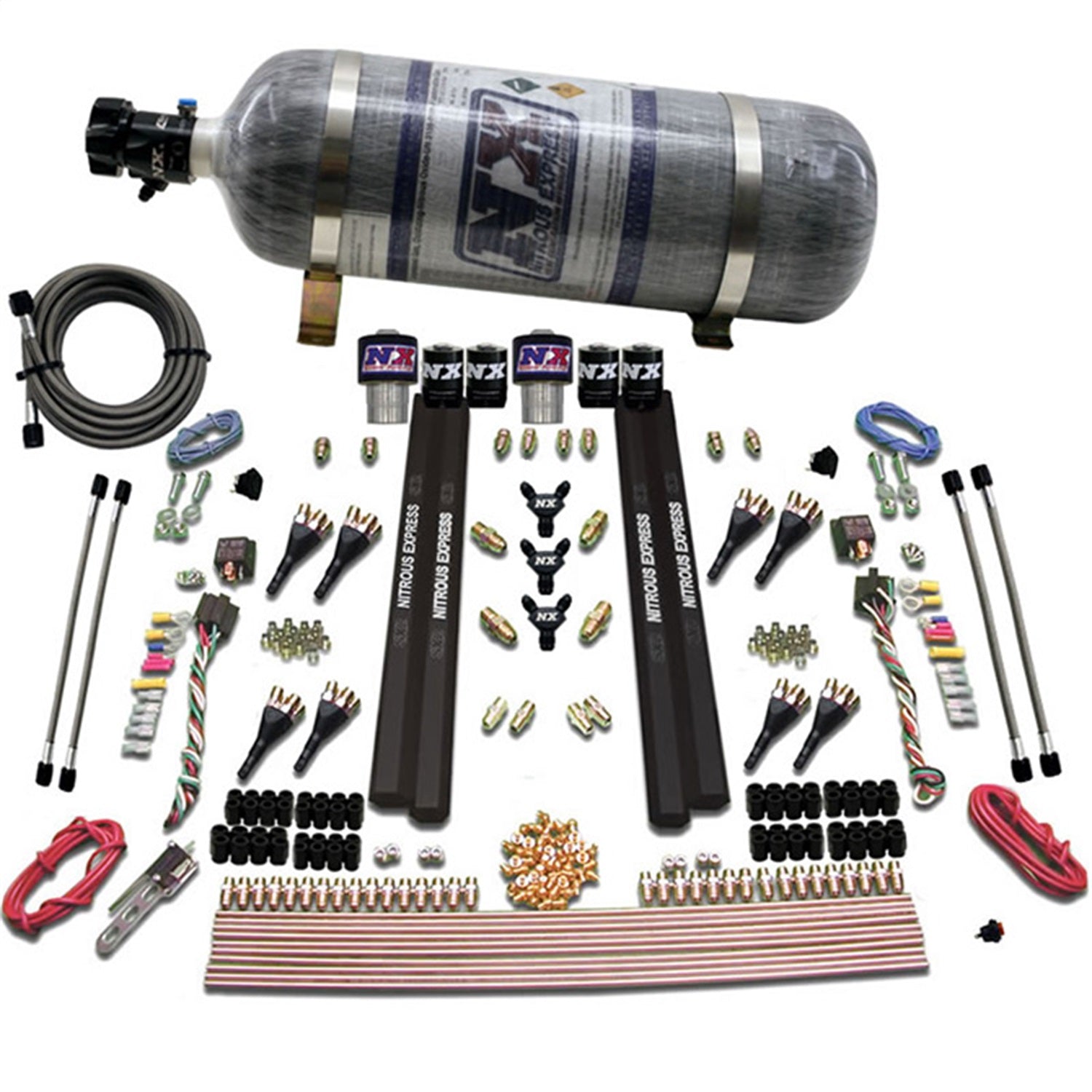 SX2 DUAL STG/GAS/RAILS 8 NZLS (200-1200HP) W/COMPOSITE BOTTLE – Town ...